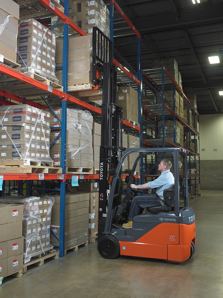 Toyota 3-Wheel Electric Forklift | Toyota MHS