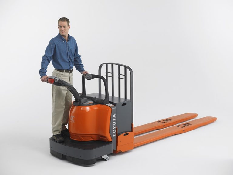 Toyota Electric Rider Pallet Jacks for Sale | Toyota MHS