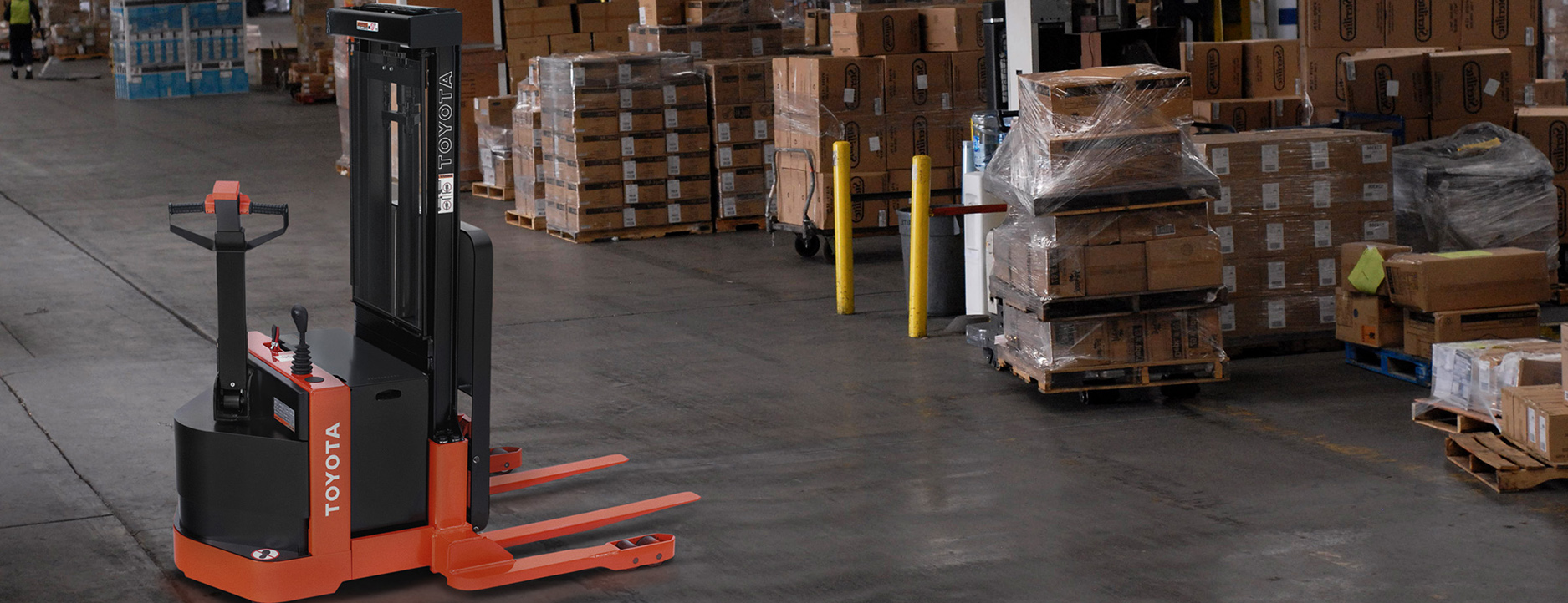 Industrial Walkie Stacker_Performance | Toyota MHS