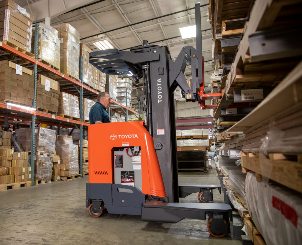Toyota Multidirectional Reach Trucks For Sale In LA | TMHS
